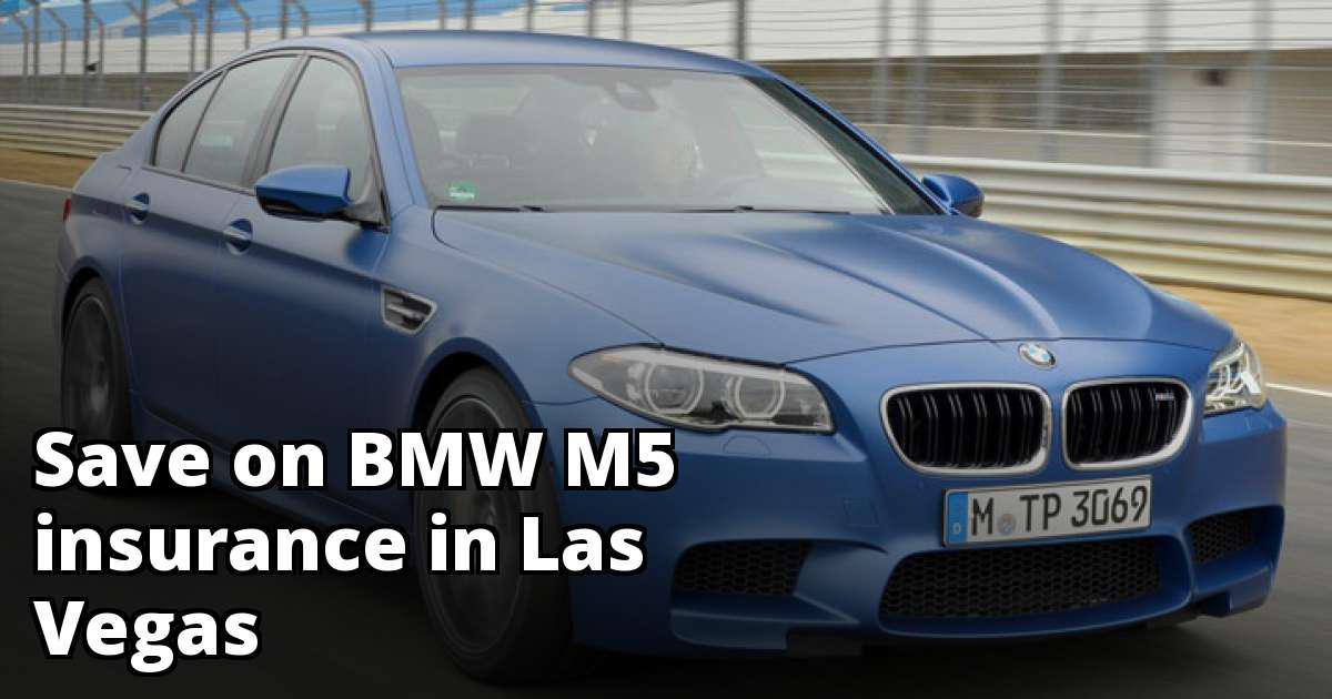 BMW M5 Insurance Rates in Las Vegas, NV